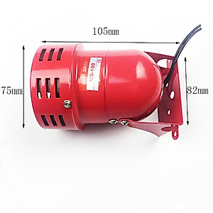 BAYM® AC 110V Horn 120dB MS-190 Industrial Motor Alarm Bell Siren Horn Sound Buzzer Alarm