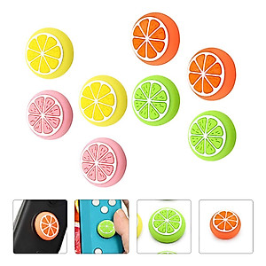 8pcs Handle Button Cap Joystick Grip Button Cover Joystick Caps for Joystick Cover Joystick Grip Button Cap Thumb Stick Cap Joystick Thumb Grip Joystick Protective Caps