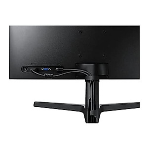 SAMSUNG 27 inch Class SR35 Full HD Monitor with Bezel-Less Design, AMD Freesync and 75Hz Refresh Rate (LS27R350FHNXZA)