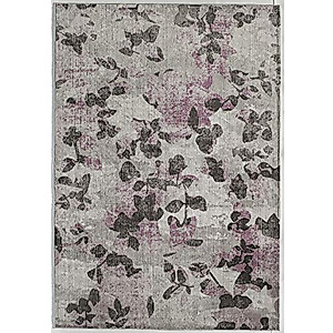 CosmoLiving by Cosmopolitan Anne Area Rug, Pink Elegance
