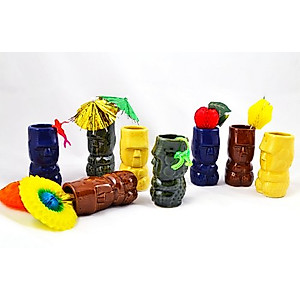 Tiki Shot Glasses - 1 dozen