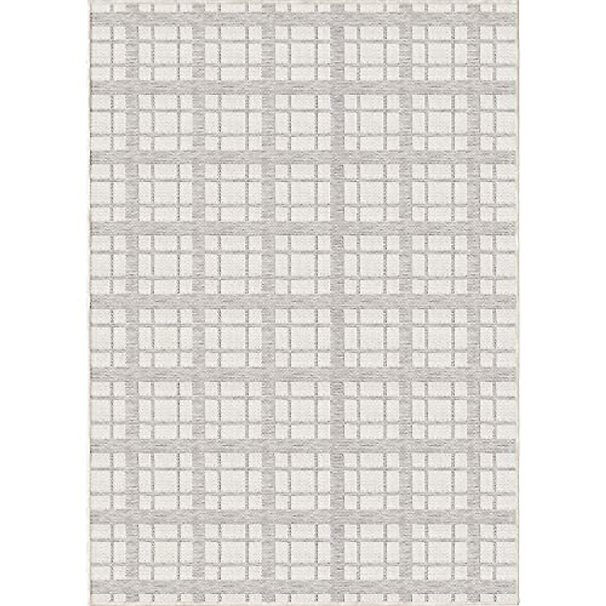 Orian Rugs Landon Natural Area Rug, 5' x 7', Grey