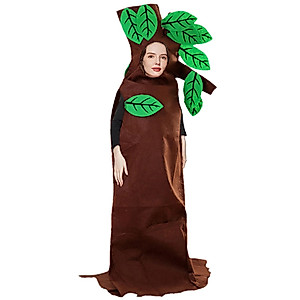 Segreto Unisex Halloween Pumpkin Strawberry Moon Costume Dress Set Fruits Costume Suit with Hat