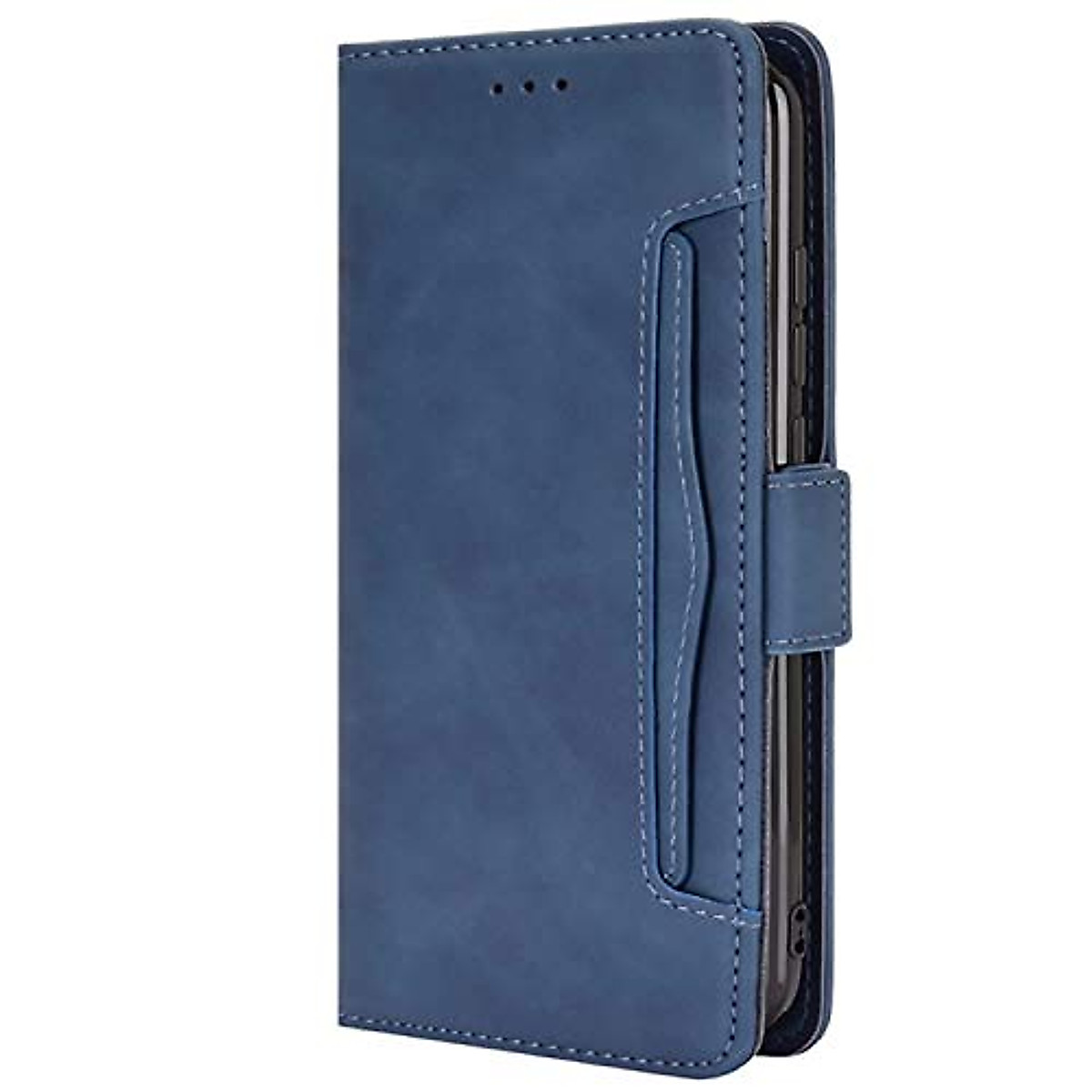 HualuBro Ulefone Note 9P Case, Magnetic Full Body Protection Shockproof Flip Leather Wallet Case Cover with Card Slot Holder for Ulefone Note 9P Phone Case (Blue)