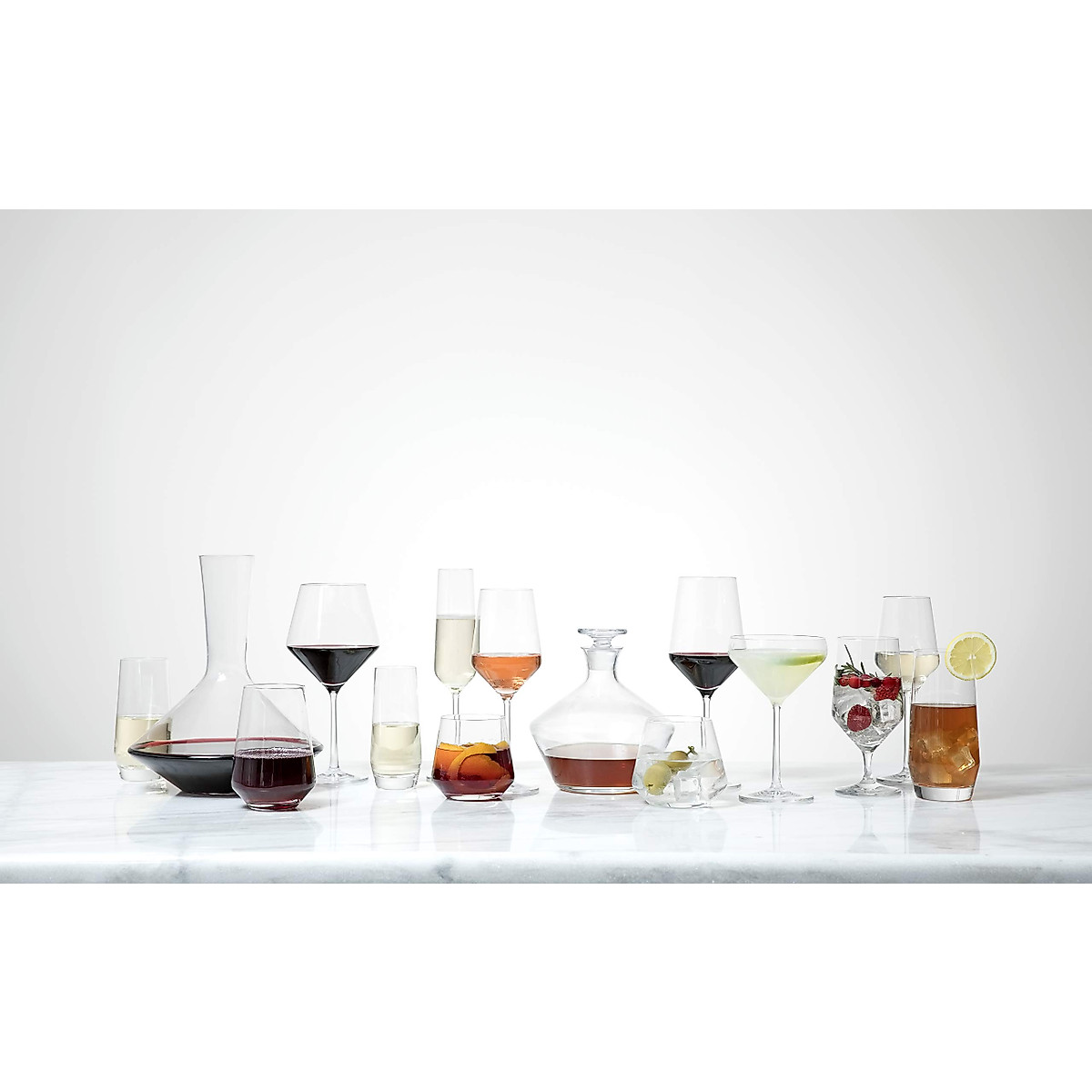 Zwiesel Glas Pure German Crystal Glassware Collection, 6 Count (Pack of 1), Clear