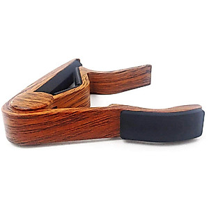 WINGO Pro Ukulele Capo for Soprano Concert Baritone,Rosewood.