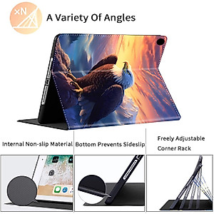 Case for iPad 10th Generation (2022 Release) 10.9 Inch, Durable Shockproof Protective Cover for New iPad 10th gen 10.9" 2022，Bald Eagle