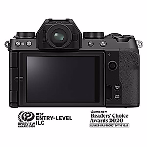 Fujifilm X-S10 Mirrorless Camera Body- Black, X-S10 Body- Black