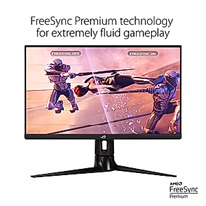 ASUS ROG Strix XG27AQV 27" 16:9 WQHD 170Hz Curved IPS LED HDR Gaming Monitor, Black