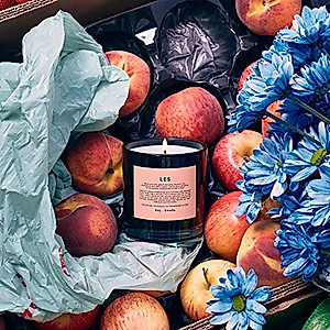 Les Boy Smells Candle | 50 Hour Long Burn | Coconut & Beeswax Blend | Luxury Scented Candles for Home (8.5 oz)