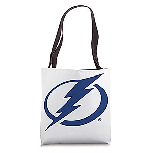 NHL Tampa Bay Lightning Team Logo Beach Tote Bag