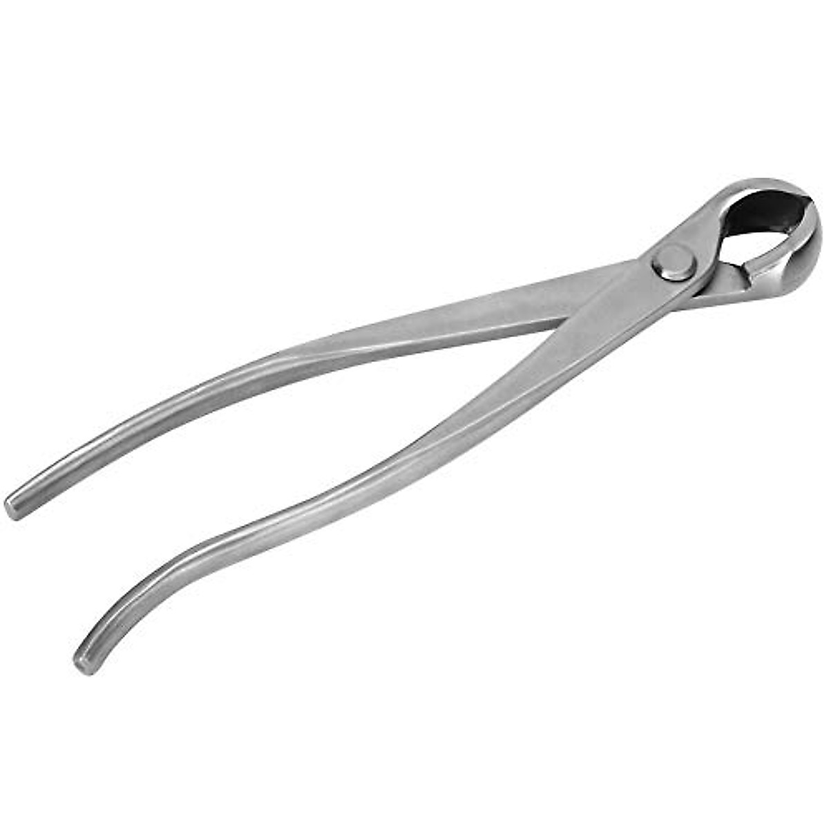 Fdit 210mm Stainless Steel Knob Cutter Bonsai Cutter Concave Cutter Gardening Tool Plant Bosai Branch Cutter