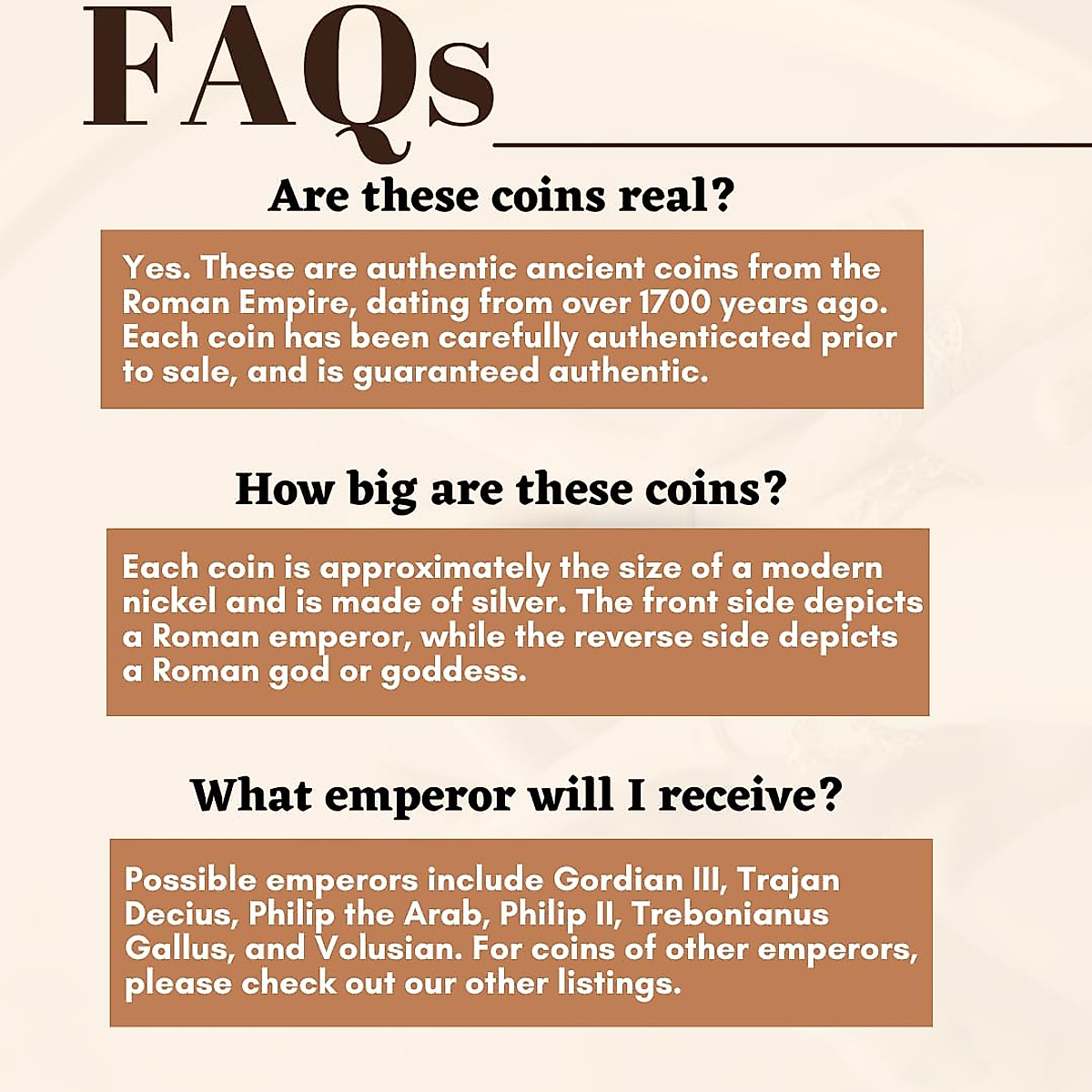 1700 Year Old Ancient Roman Empire Silver Double Denarius Coin (Antoninianus) Very Fine or Better Condition