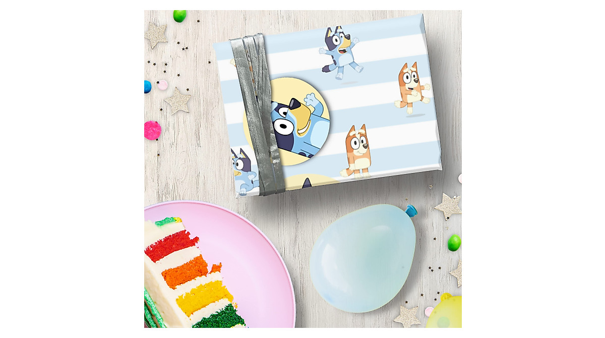 Bluey Wrapping Paper 3 Pack - Perfect for Gifts