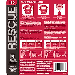 LIFELINE® Rescue 150g High-Level Colostrum Replacer for Calves | 8 Feedings - 8.8 lb Pail