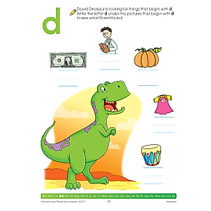 School Zone - Alphabet Workbook - 64 Pages, Ages 3 to 5, Preschool, ABC's, Letters, Tracing, Alphabetical Order, and More (School Zone Get Ready!™ Book Series)
