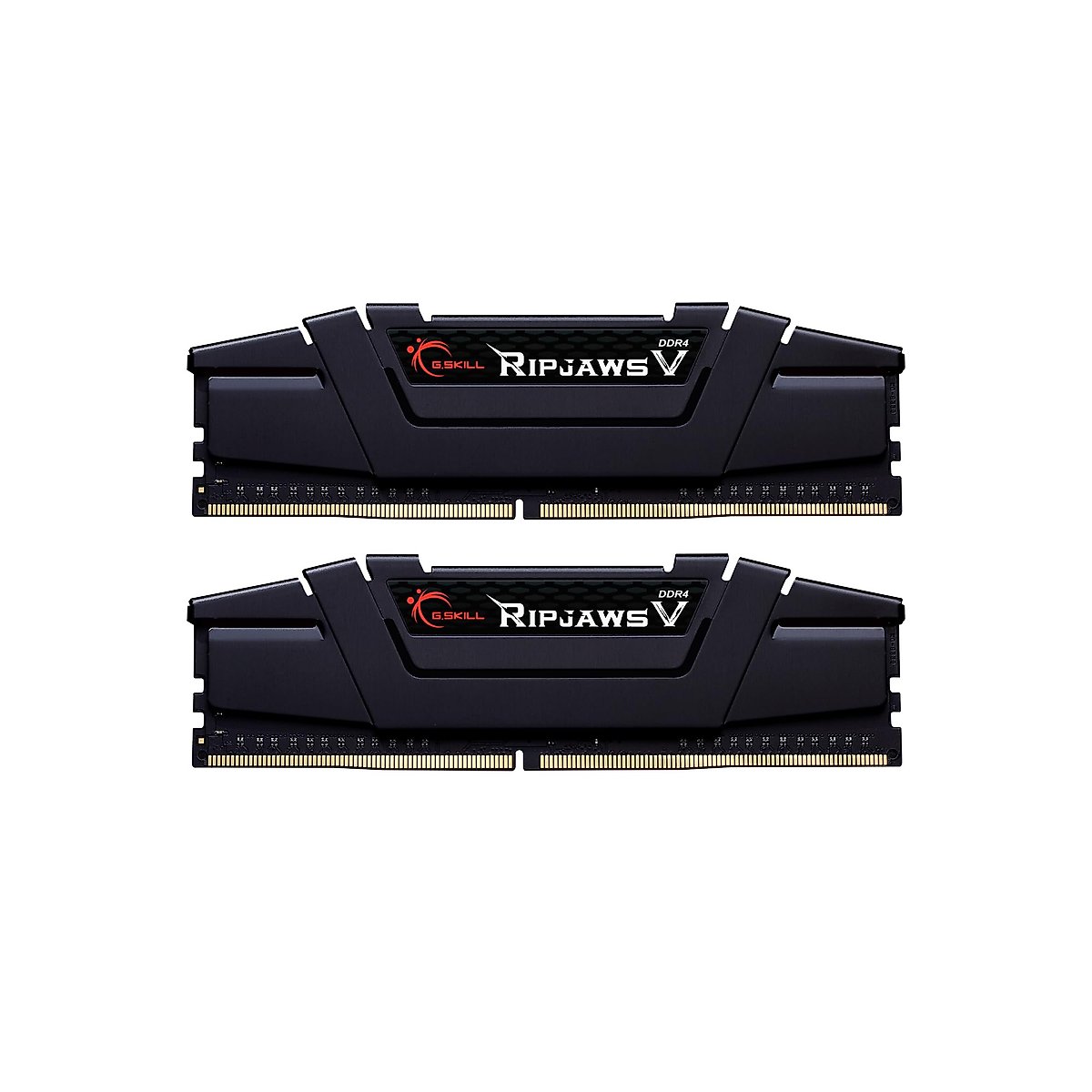 G.SKILL Ripjaws V Series (Intel XMP) DDR4 RAM 64GB (4x16GB) 3200MT/s CL16-18-18-38 1.35V Desktop Computer Memory UDIMM - Black (F4-3200C16Q-64GVK)