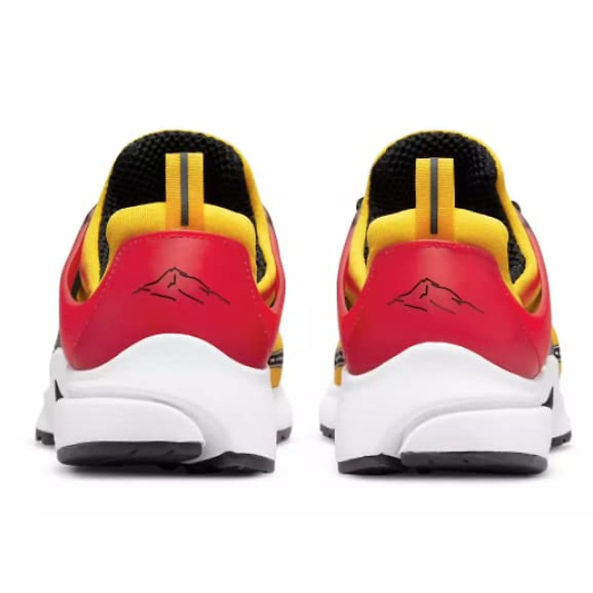 Nike Men's Air Presto Running Shoe, Speed Yellow/University Red/White/Black, 10