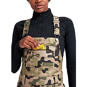 Burton Women's Standard Avalon Bib Pant, Multicolor, X-Large