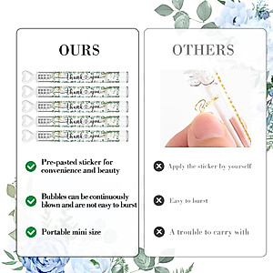 Hollowfly 120 Pcs Heart Wedding Bubble Wands Mini Bubble Wands Bulk Heart Bubble Wands for Wedding Send off Party Supplies for Weddings, Valentine's Day, Anniversaries Celebrations (Eucalyptus)