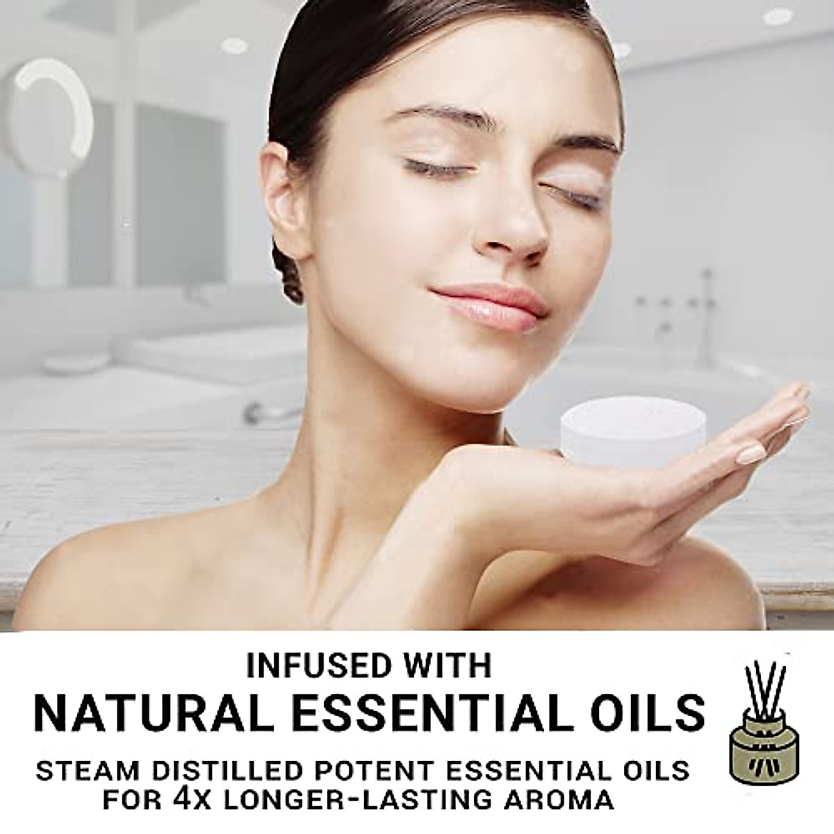 Shower Bombs Aromatherapy - Shower Steamers with Organic Essential Oils for Vaporizing Steam Spa, Relaxation and Stress Relief. Vapor Shower Tablets, Shower Melts - Self Care Gifts for Women and Men