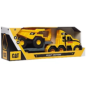 Funrise - Cat Heavy Movers Flatbed Truck with Dump Truck