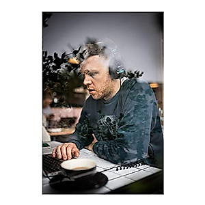 Sony MDR7506 Folding Professional Closed Ear Headphones Bundle with Knox Gear Nylon Braided 3.5mm Audio Extension Cable (2 Items)