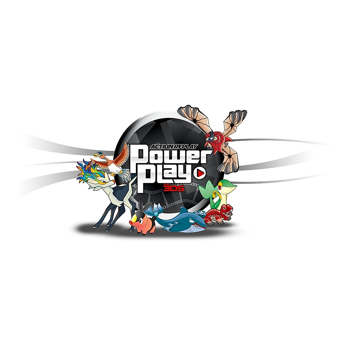 Datel PM23DS Action Replay Power Play Game Saves/Cheats for Pokemon X & Y with Unique User Customization (Nintendo 3DS/2DS)