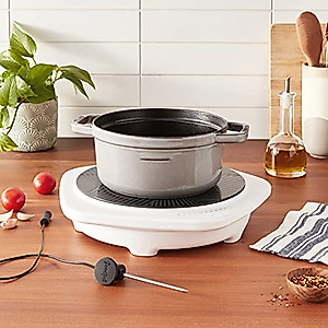 Goodful by Cuisinart Sous Vide Cooker, One Top Induction Cooktop, Goodful Collection, White, OT1500GF