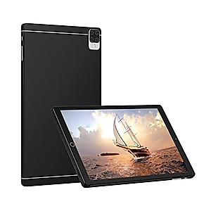 New Metal 10.1 Inch Four Camera HD Tablet WiFi Bluetooth Android Voice Call Game Tablet Supports SIM Communication Function, Front and Rear Dual Cameras