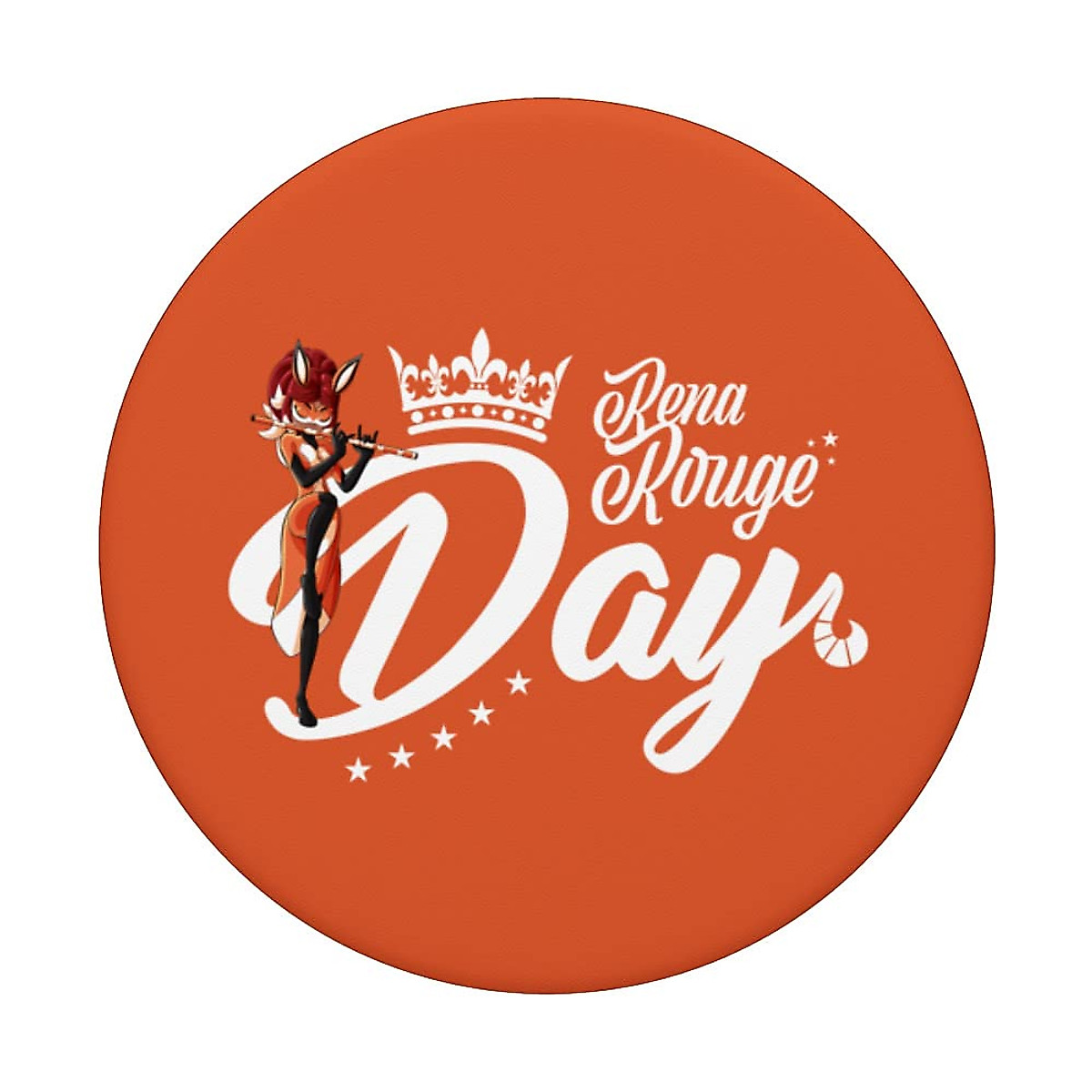Miraculous Ladybug King's Day with Rena Rouge PopSockets Swappable PopGrip