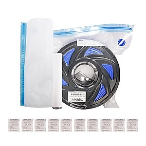 TRONXY Filament Storage Bag Vacuum Kit,10Pack Cleaning Drying Sealed Bags,Spool Storage Sealing bagkeeps Long Silk Dry/with Desiccant/Hand Pump kit, Spool Storage Sealing Bag
