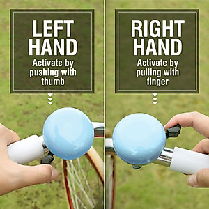 Marque Beach Cruiser Bike Bell (Blue)