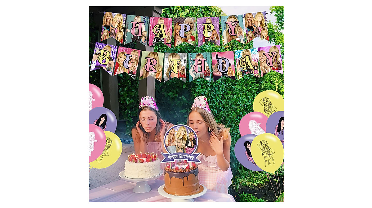 Hannah Singer Music Theme Party Supplies for Kids