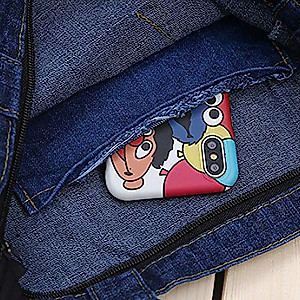 Van Caro Women Denim Shoulder Tote Crossbody Bag Casual Every-day Handbag Large Pocket, Dark Blue