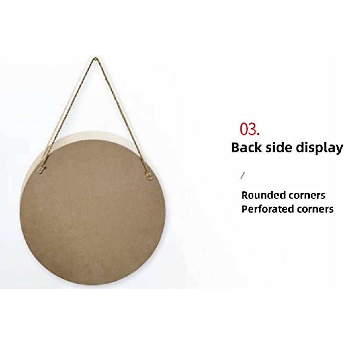 Welcome Sign for Front Door Home Decor Gifts, Round Wreath Wall Hanging Outdoor Porch Farmhouse, for All Seasons Valentines Day Christmas (C-dark brown)