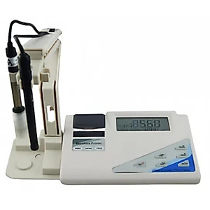 AZ86555 BenchTop WaterQuality Meter Desktop pH/ORP/Cond./TDS/Salinity 5 in 1Printer WaterQuality Tester