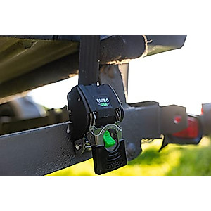 Rhino USA Retractable Transom Tie-Down Straps (2-Pack) - 3,000lb Guaranteed Max Break Strength, Heavy Duty 2" x 43" Marine Trailer Tie Downs for Boat, Jet Ski, Seadoo and More!