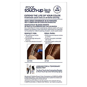 Clairol Root Touch-Up by Nice'n Easy Permanent Hair Dye, 3.5R Darkest Auburn Hair Color, Pack of 1