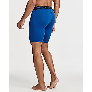 5 Pack: Mens Compression Short Biker Shorts for Men Cool Spandex Sports Basketball Workout Gym Yoga Base Layer Tight Skins Active Athletic Running Underwear Briefs Quick Dry Dri Fit, Set 2 - XL