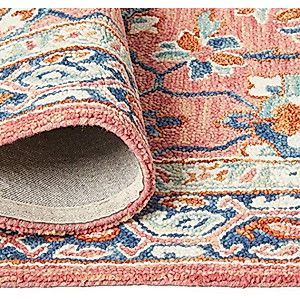 Loloi Zharah Rose/Denim 5'-0" x 7'-6" Area Rug