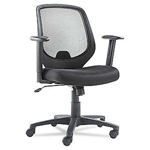 JHUS Mid-Back Office Chair Black Gaming Chair Office Chair Gaming Desk Computer Chair high Chair Home Office Desk Chairs Office Chairs Home Office Office Furniture Swivel Chair