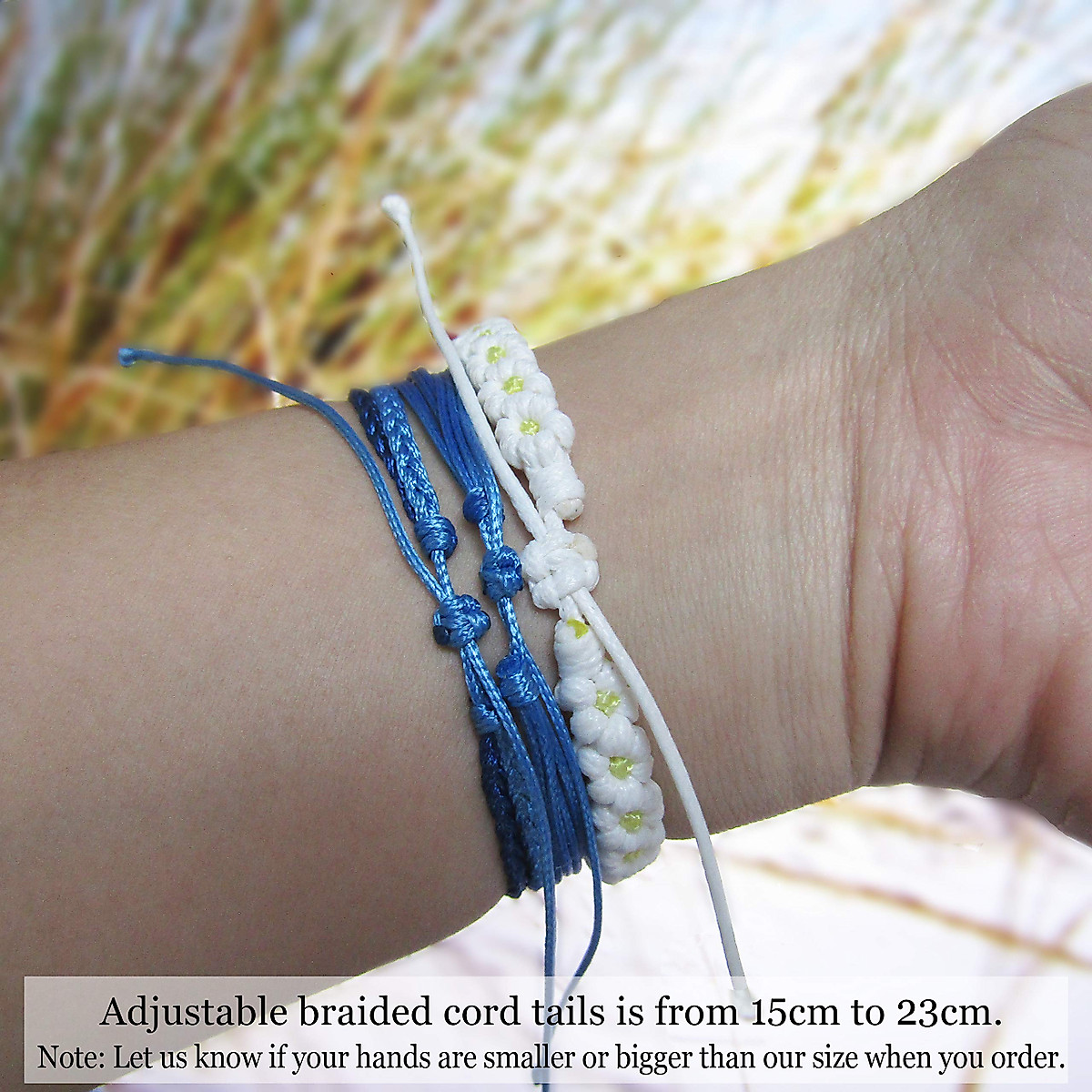 Miiras Job Handmade Bracelet for Women - Best Gaming Manager Ever - White FL-BU - Made of Braided Rope and Stainless Steel - Gift for Gaming Manager