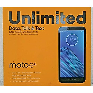 Boost Mobile Motorola Moto e6 16GB Prepaid Smartphone
