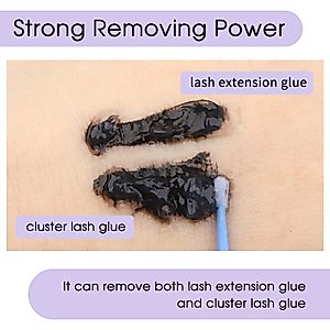 2 Style DIY Lash Clusters C/D Curl Soft and Wispy Cluster Lashes and Cluster Lash Glue Black Waterproof Long Lasting Lash Glue and Lash Remover Rose Low Irritation for Lash extensions/Lash Clusters