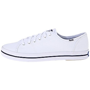 Keds Women's Kickstart Fashion Sneaker,White,8 M US