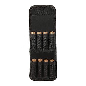 Liphontcta Nylon Case Pouch Holder for AA and AAA Battery W/ 4 AAA to AA Converters (Fits AmazonBasics, Energizer, Duracell, and All AA and AAA)