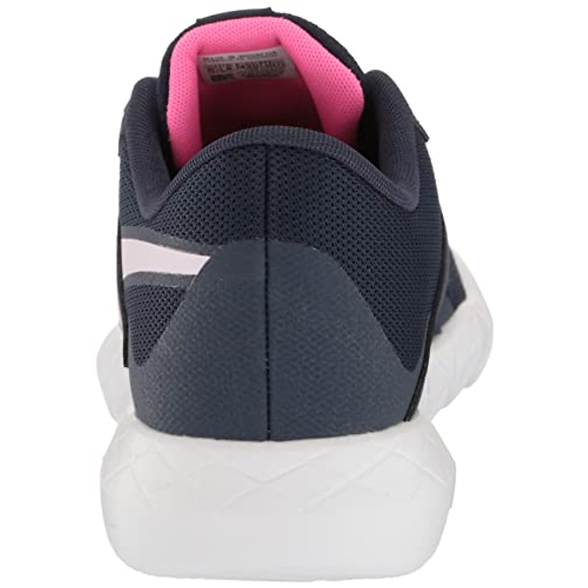 Reebok Women's Flexagon Energy 3.0 Cross Trainer, Vector Navy/Quartz Glow/Atomic Pink, 7.5