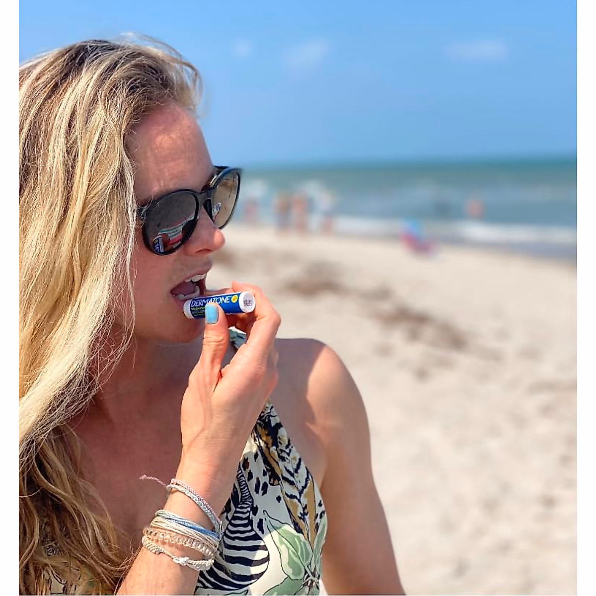 Dermatone Original Lip Balm | Medicated & Moisturizing | Cocoa Butter, Aloe, Vitamin E | Soothe & Heal Chapped Lips | SPF30 | 3-Pack, 0.15oz sticks