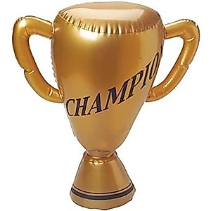 Inflatable Champion Award Trophy | Set of 2 | 16 inch |Party Inflate